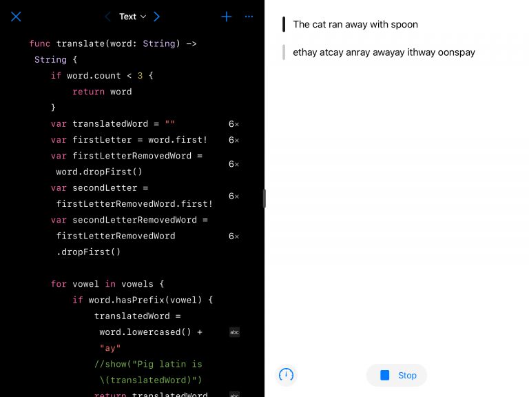Pig-Latin: Algorithmically translating English phrases into a different ...